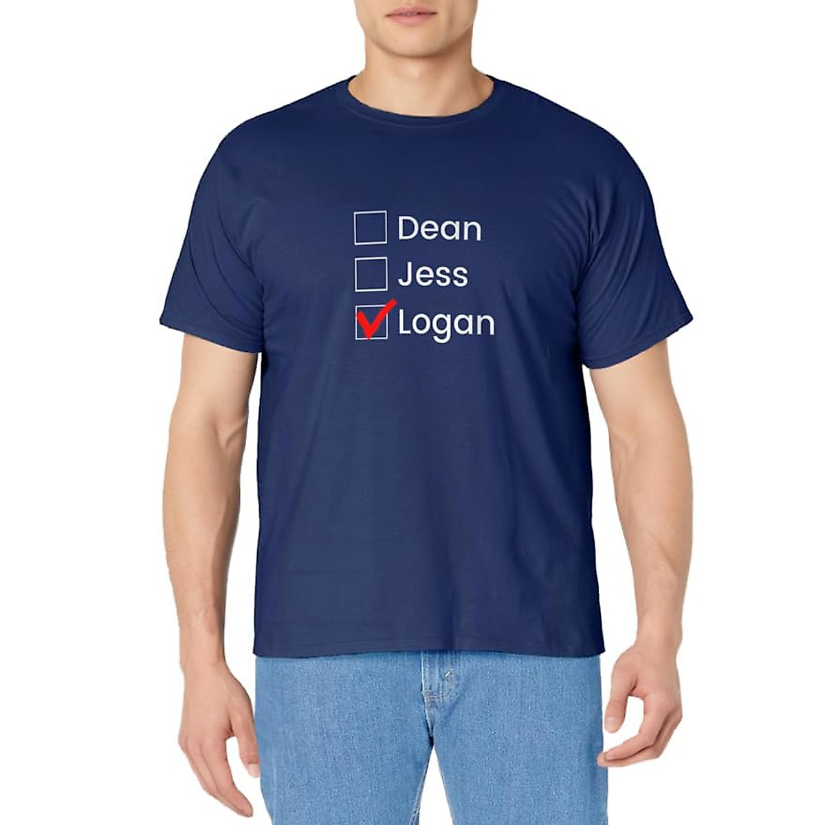 Dean, Logan, Jess Checkbox Tee - Team Logan - Girls - Women T-Shirt