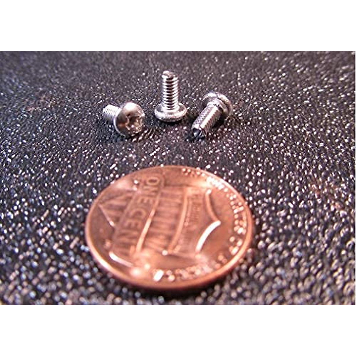 18-8 Stainless Steel Round Head Phillips Machine Screws, FT, 4-48 Thread Size x 1/4" Length, 100 Pcs