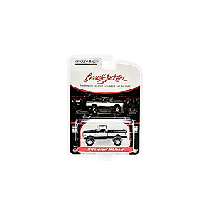 1972 Chevy K10 4X4 Pickup Truck (Lot #1027), Dark Gray - Greenlight 37250E - 1/64 Scale Diecast Car