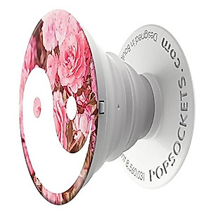 PopSockets: Collapsible Grip & Stand for Phones and Tablets - Yin Yang Roses