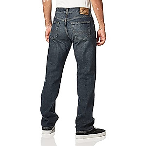 Signature by Levi Strauss & Co. Gold Label Men's Relaxed Fit Flex Jeans (Available in Big & Tall), Headlands, 42W x 30L