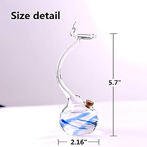 Towashine Glass Dip Pen Washing Holder for Glass Signature Dip Pen Washing Office Student Gift
