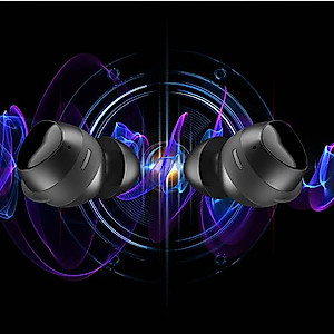 Urbanx Street Buds Plus True Wireless Earbud Headphones for Galaxy Phones Folder2 - Wireless Earbuds w/Hands-Free Controls - Black (US Version with Warranty)