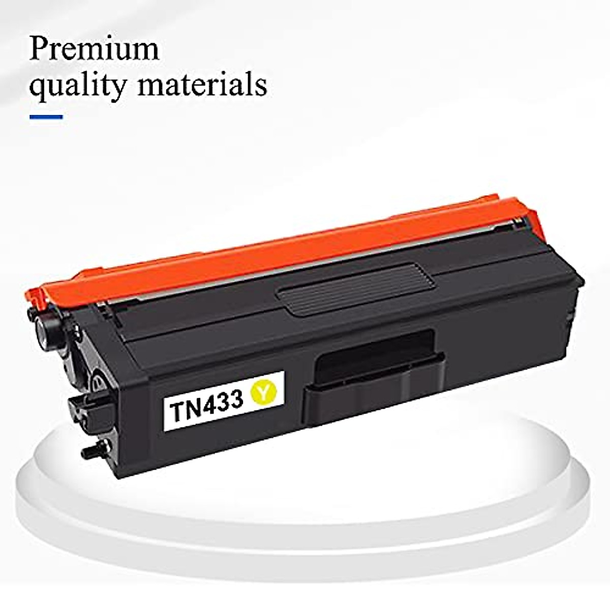 LKKJ 1 Pack TN-433Y Yellow Toner Cartridge Compatible TN433Y High Yield Toner Cartridge Replacement for Brother HL-L8260CDW L8360CDW L8360CDWT MFC-L8900CDW Printer Toner.