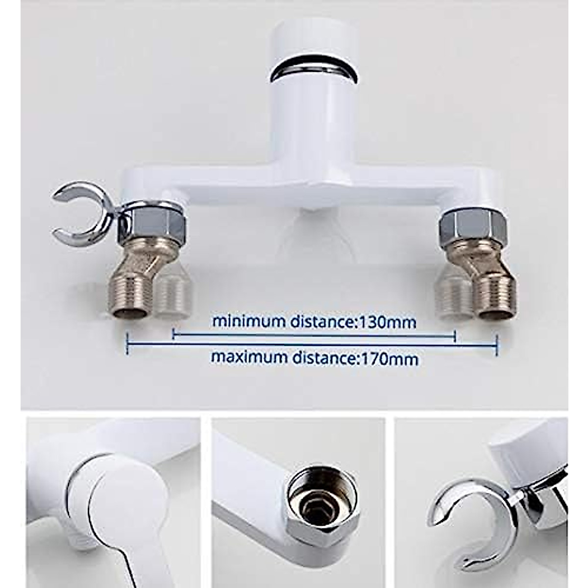 MINJING Kitchen Taps Bidets Brass Bathroom Shower Tap Bidet Toilet Sprayer Bidet Washer Mixer Muslim Shower Hygienic Shower Toilet Faucet