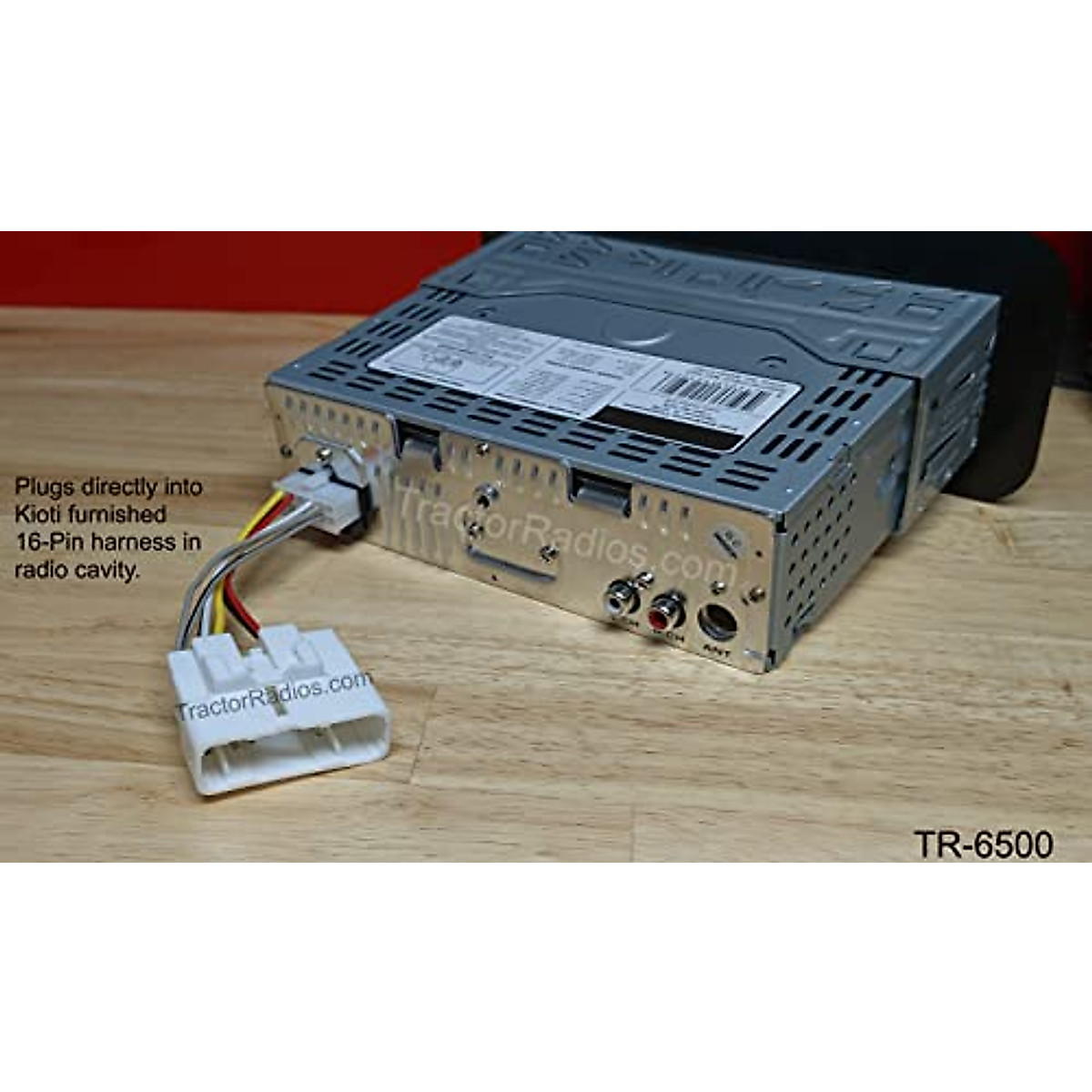 KIOTI Tractor Direct Plug N Play Bluetooth CD AM FM Stereo Radio NX RX DK CK