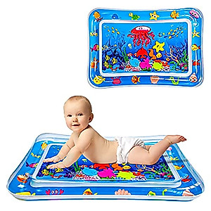 SUNSHINE-MALL Octopuses Inflatable Mat Premium Baby Water Play Mat for Kids and Toddlers Baby Toys for 3 to 24 Months, Strengthen Your Baby's Muscles (70x50cm)