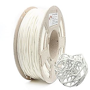 RepRapper White Extra Strong PLA PRO (PLA+) Filament for 3D Printer & 3D Pen 1.75mm (± 0.03mm) 2.2lbs (1kg)