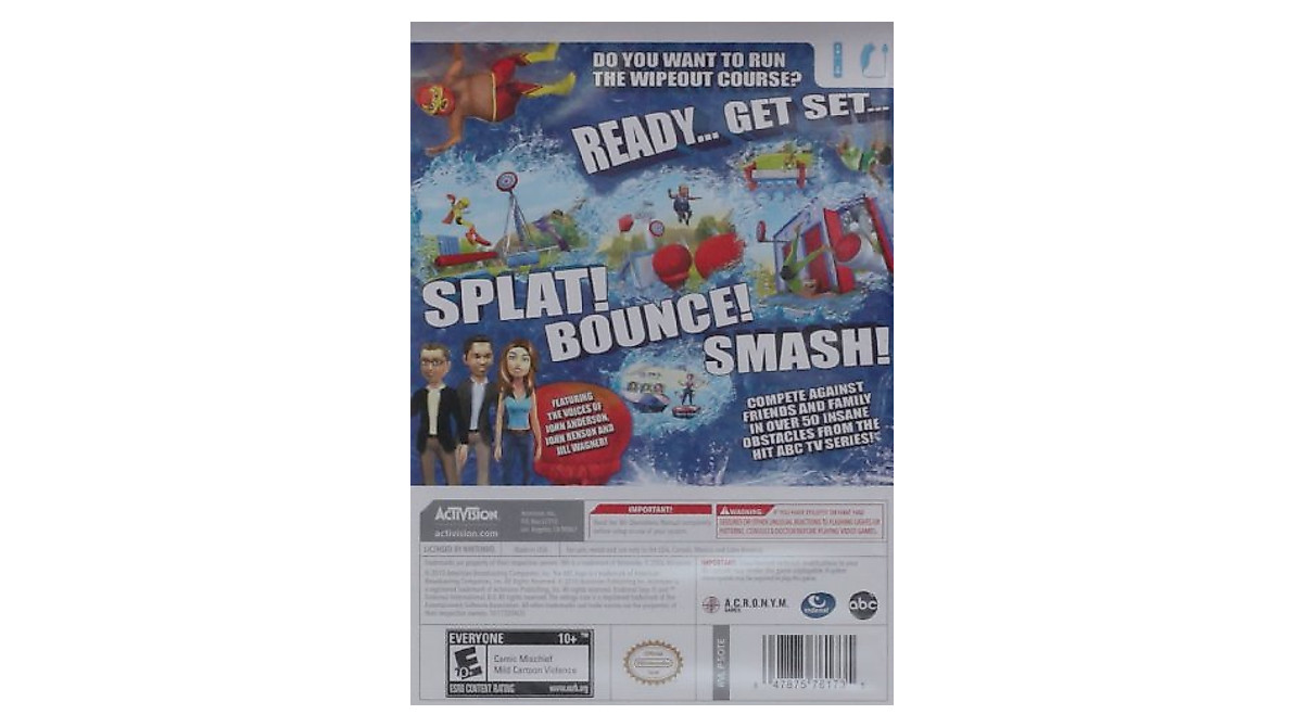 WipeOut: The Game - Fun Obstacle Course Adventure on Wii