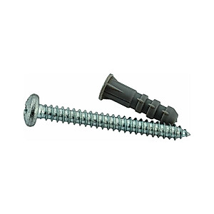 ClosetMaid ShelfTrack 2876 Mounting Hardware, Steel, White