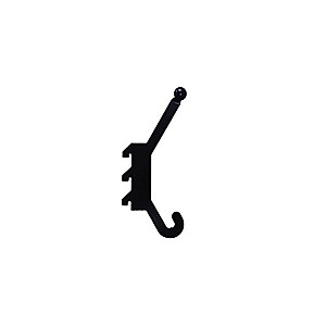 File Bar Factory Universal Steel Coat Hook for Panel Systems