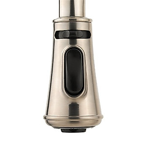 Pfister Ashfield 1-Handle Pull-Down Kitchen Faucet with Soap Dispenser, Brushed Nickel