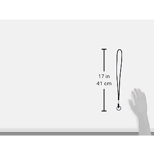 Copenhagen Design PANTONE Key Chain L, long key hanger, nylon, black 419 C