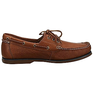 Polo Ralph Lauren Men's Bienne Boat Shoe, Tan, 8 Medium US