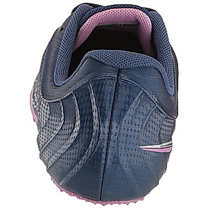 Saucony Women's Spitfire 5 Sneaker, Indigo/Grape, 7