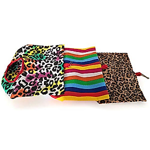 POPETPOP Bird Bed - Bird Hammock, Parrot Perch Tents, Winter Warm Bird Nest House Hanging Cave Hut Hideaway for Macaw African Parakeet Cockatiels Cockatoo Conure - Style 1