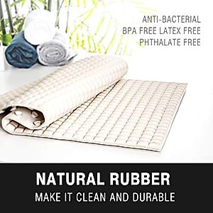 BOWERBIRD Premium Air Cushion Bathtub Mat with 800+ Air-Filled Cells, Provide Unprecedented Cushioned and Soft Comfort, Reduce Fatigue on Your Feet