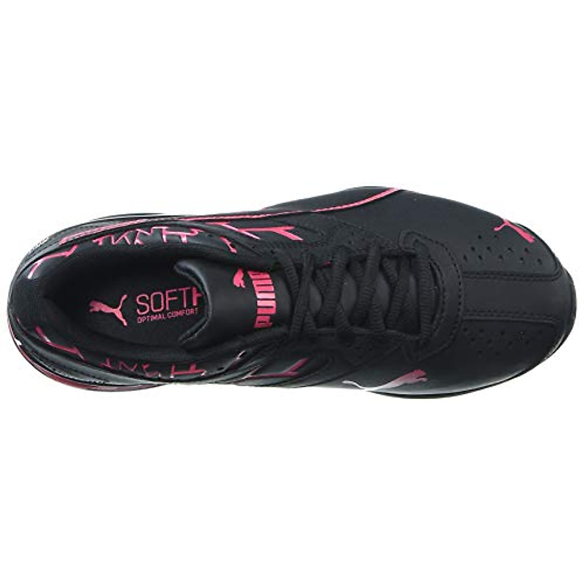 PUMA Womens Tazon 6 Cross Trainer, PUMA Womens Black-Nrgy Rose, 9