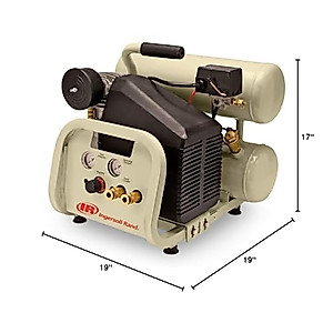 Twin-Stack P1IU-A9 2 HP 4 Gallon Portable Air Compressor