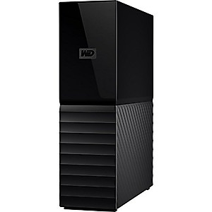 WD 8TB My Book Desktop External Hard Drive - USB 3.0 - WDBBGB0080HBK-NESN (Renewed)