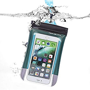 Travelon Waterproof Smart Phone/Digital Camera Pouch, Blue, One Size