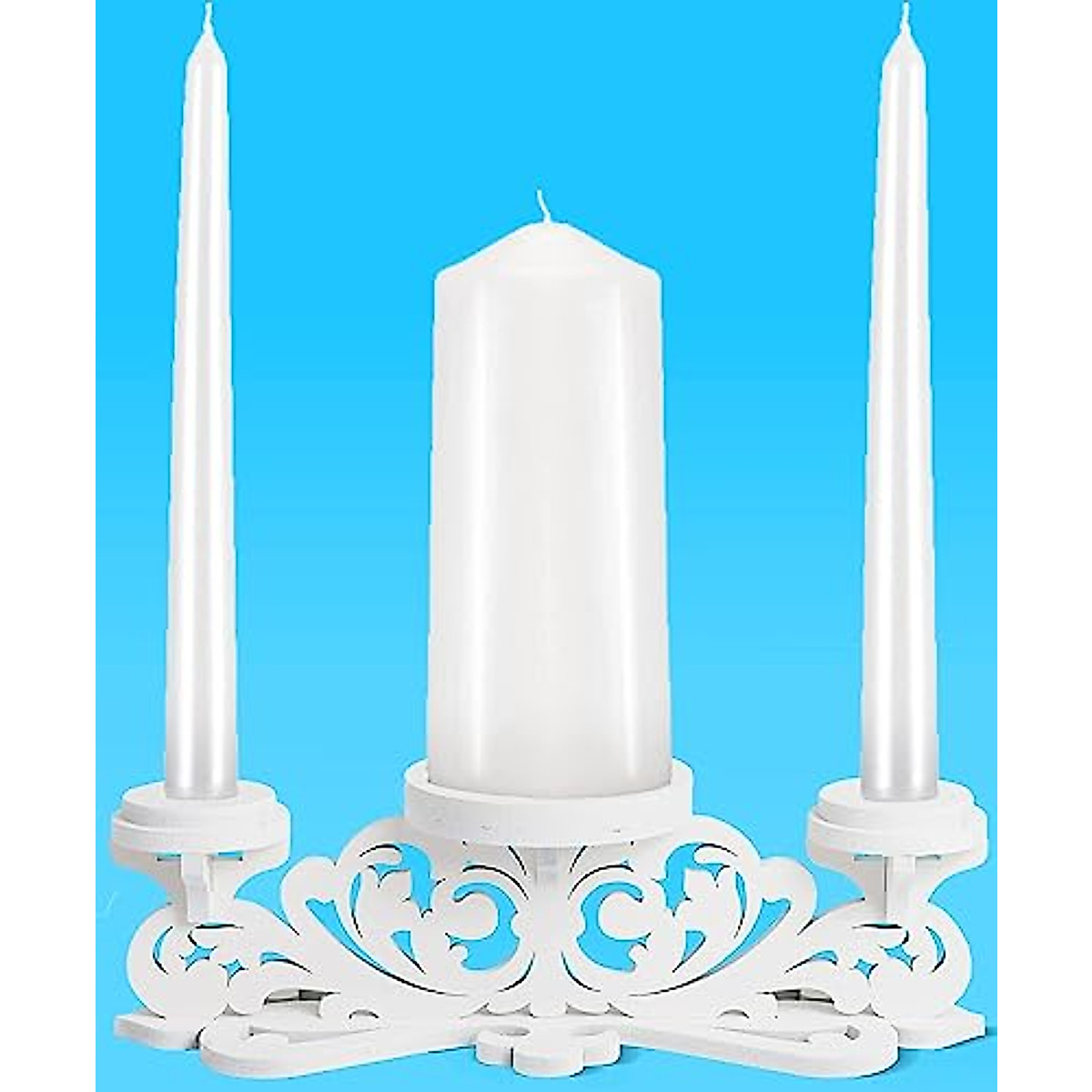 Unity Candle Holders for Weddings - Wedding Unity Candle Stand - Unity Candles for Wedding Ceremony Set