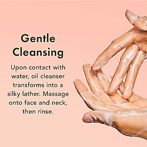 Rael Skin Care, Facial Cleanser - Oil to Foam, Gentle Foaming Face Wash, Korean Skincare, All Skin Types, Hydrating Vitamin B5, Cruelty Free (5.07 oz)