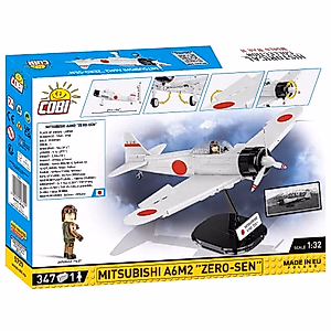 COBI Historical Collection World War II Mitsubishi A6M2 ZERO-SEN Plane