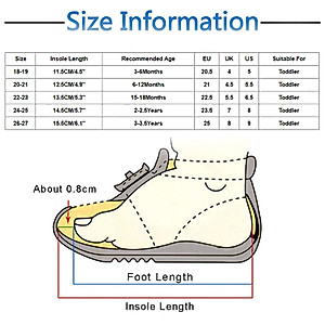 Infant Toddler Socks Shoes Size 2 3 4 5 6 7 8 9 Non-Skid Slipper Shoes with Rubber Sole Sneaker Cartoon Socks Toddler Walking Shoes Blue