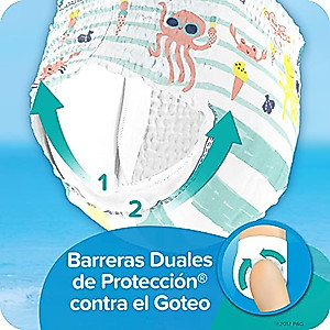 Pampers Splashers Swim Diapers Disposable Swim Pants, Medium (20-33 lb), 11 Count