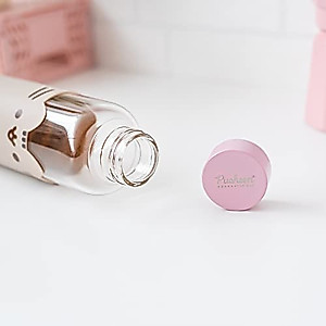 Grupo Erik Pusheen Glass Water Bottle - 500ml / 17oz - Glass Bottle - Hot&Cold Water Bottle - Water Bottle 500ml - Cute Gifts - Cute Water Bottle - Pusheen Gifts