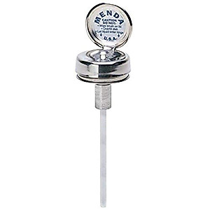 MENDA 35502 Steel/Low-Density Polyethylene/LDPE Pure-Touch Liquid Dispenser Pump, 6 oz. Stem, Silver