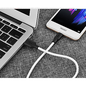 Samsung Charger Fast Charging Cord, 3.3ft Flexible Charging Cord Compatible-with Android/SamsungGalaxy S23/S23+/S22/S21/S20/S10e/S9/S8/Note20/Note10/Z Fold 3/4/5 Nintendo Switch Controller
