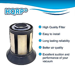 HQRP 2-Pack Dirt Cup Filter Assembly compatible with Bissell 6489, 64892, 64894 Bagless Canister Vacuum Cleaner, parts 203-1772 and 203-1532 Replacement