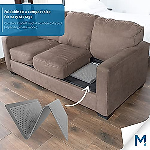 Meliusly® Sleeper Sofa Support Board (48x48'' - Full Size) Sleeper Sofa Support for Sofa Bed - Sleep Sofa Bar Shield for Sofa Bed or Pullout Couch - Sofa Bed Mattress, Cushion and Bar Support Slats