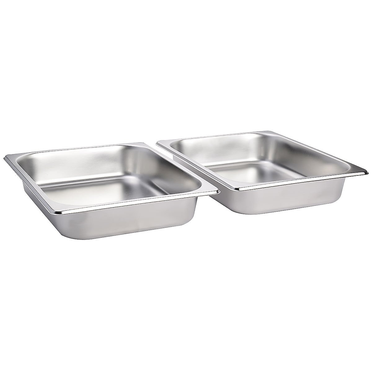 9TRADING 2 Pack of 9 Quart Rectangular Chafing Dish Stainless Steel Full Size New