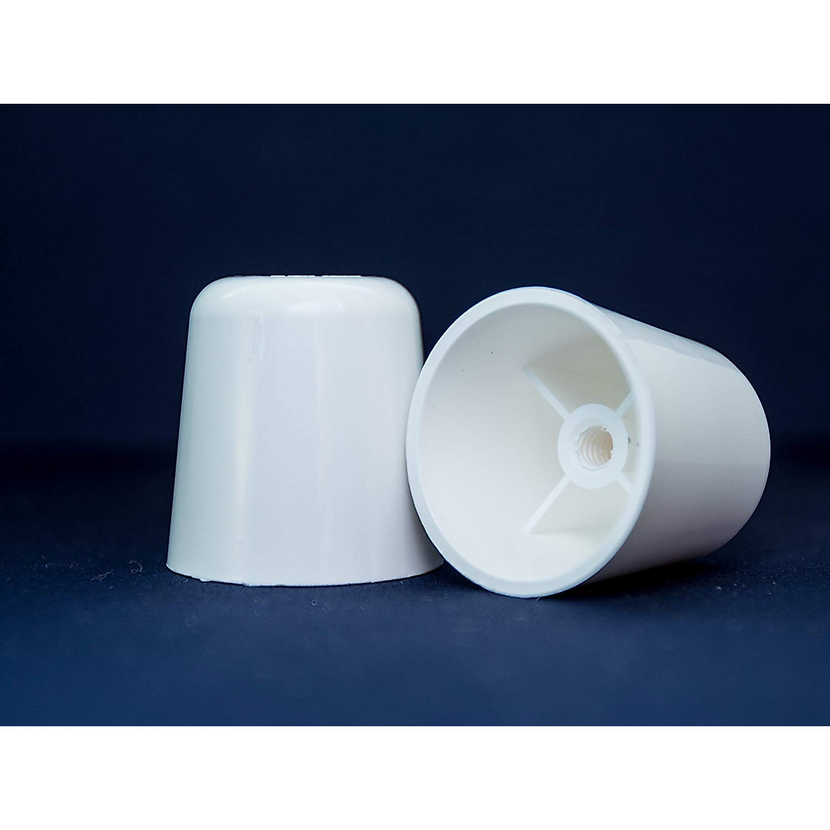 Stinky John's Tall Toilet Bolt Caps: Don't Cut Those Bolts! 100% Made in USA, toilet bolt caps, toilet bolt covers, toilet screw covers (Universal Fit, 2 Pack)