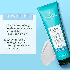 Rene Furterer SUBLIME CURL Curl Activating Conditioner, Curly Wavy Hair, Frizz Control, 5 oz.