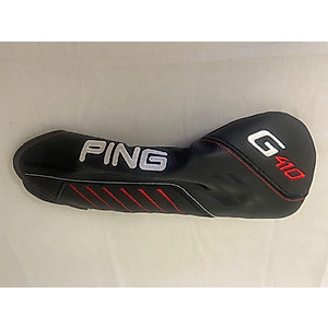 PING G410 3 Hybrid Headcover 19° Tag Black White and Red