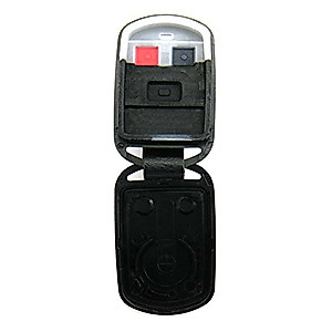 Replacement Case Compatible With 2003-2006 Hyundai Elantra Key Fob Remote (FCC ID: OSLOKA-240T, P/N: 95411-26203)