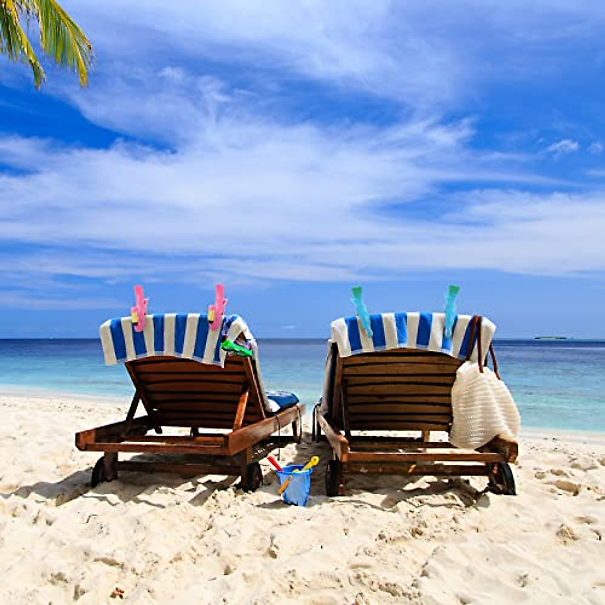 Whaline 6Pcs Beach Towel Clips Flamingo Parrot Watermelon Shaped Clothes Pins Cute Portable Towel Holders Plastic Towel Pin for Sun Lounger Patio Pool Beach Chairs Blanket Sun Beds, 3 Designs