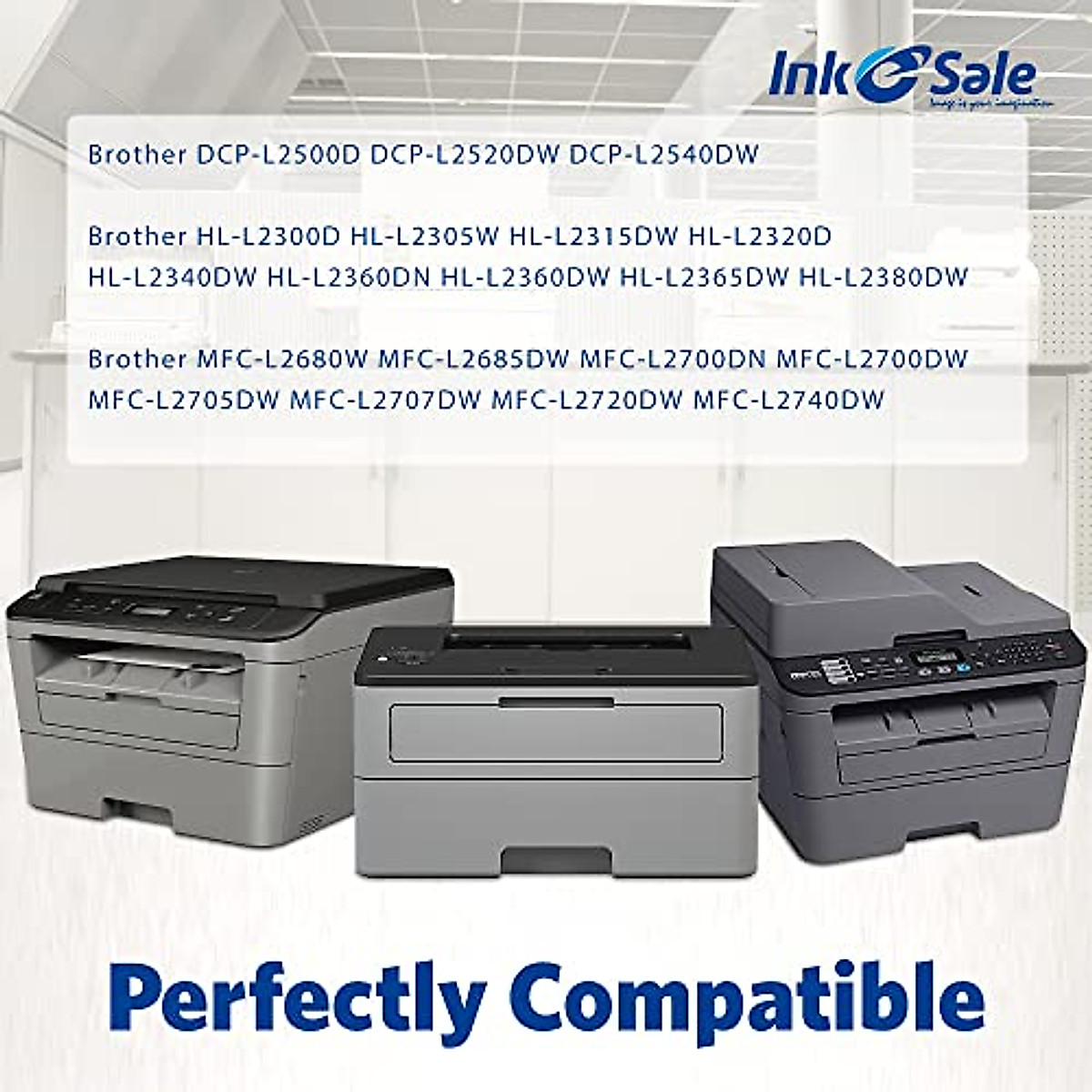 INK E-SALE Compatible TN660 Toner Cartridge and DR630 Drum Set Replacement (1D+3T) for Brother MFC-L2700DW HL-L2340DW HL-L2300D HL-L2380DW DCP-L2540DW DCP-L2520DW MFC-L2740DW MFC-L2720DW Printer