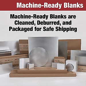 TCI Precision Metals 4140 Carbon Steel Plate Sheet, 6-Side Precision Sized, Ground and Milled Flat Blanks 1.000” Thick X 12.000" X 11.750"