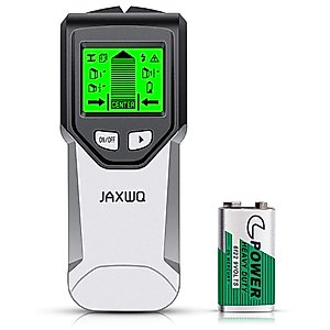 Stud Finder Wall Scanner - 5 in 1 Stud Finder Tool with Intelligent Microprocessor Chip and HD LCD Display, Stud Detector Beam Finders for the Center and Edge of Wood AC Wire Metal Studs Joist Pipe