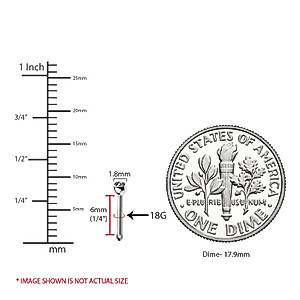 BodyJ4You 15PC Nose Piercing Kit Aftercare Bump Removal Solution | Nostril Screw Curved Bone Stud Push in Pin CZ Crystal | 18G Stainless Steel Needles Tools Gloves Clamps