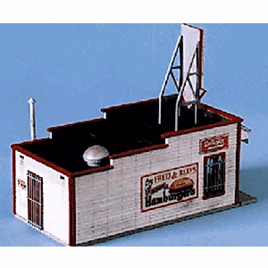 HO KIT Laser-Cut Fred & Red's Cafe