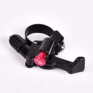 BESNIN Bike Remote Lockout Lever, Aluminum Alloy Mountain Bicycle Fork Lock Control Parts,MTB Accessories Lever Handlebar for Road Bike with Cable Wire