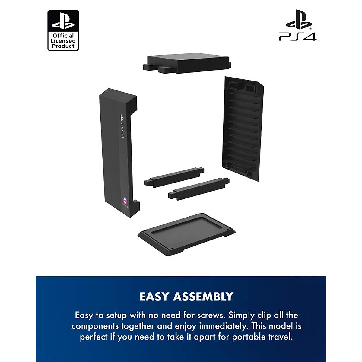 PS4 - Premium Games Storage Tower (Numskull)