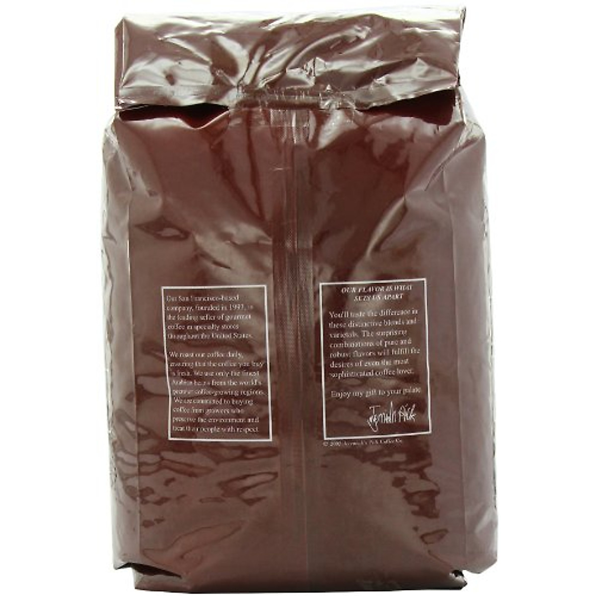 Jeremiah's Pick Coffee Kona Blend, Whole Bean Coffee, 5-Pound Bag