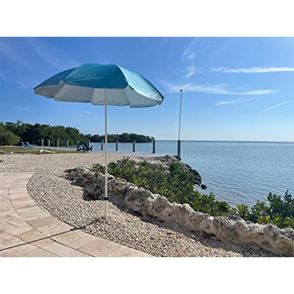 Laidback High Wind Beach Umbrella Anchor, Fishing Rod Holders, Flag Pole Holder, Sun Umbrella Holder, Ground Anchor, Umbrella Stands & Sand Spikes for Surf Fishing - Beach Gadgets and Beach Gifts